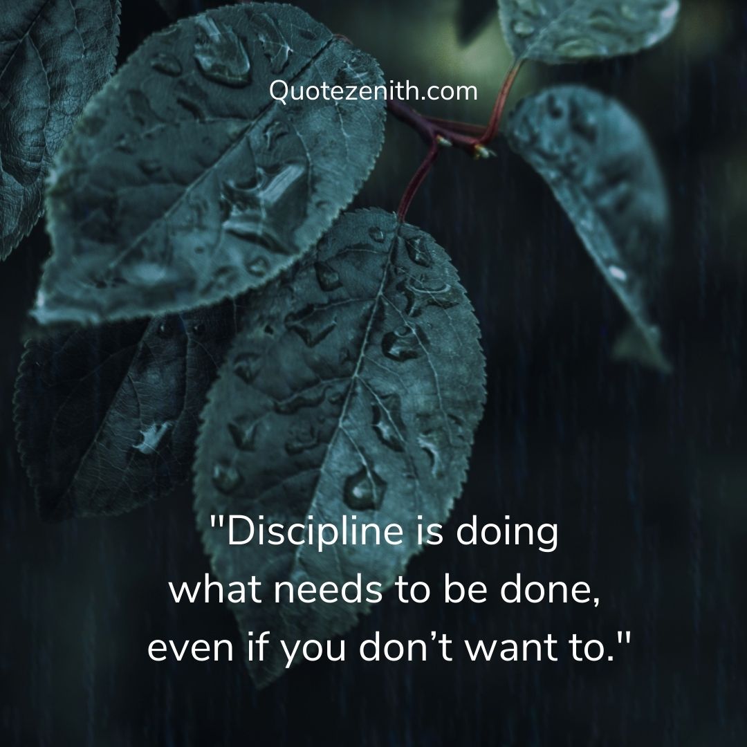 50+ Powering Discipline Quotes Towards Your Achievement